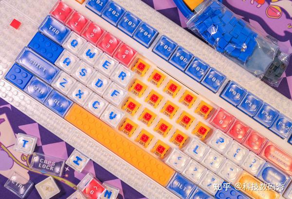 全网首发，MelGeek Pixel乐高积木机械键盘测评，乐高风格配色很帅 - 知乎
