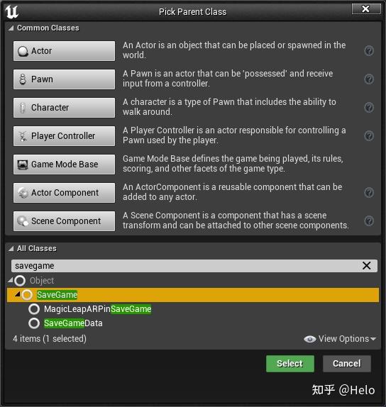 UE4/UE5中保存游戏的基础知识 —— Basics about SaveGame in UE4/UE5 - 知乎