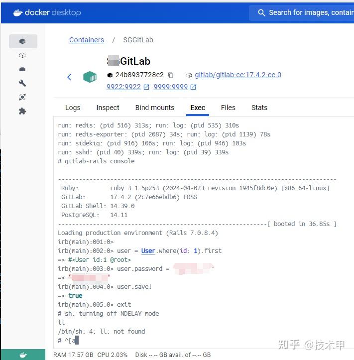 Win10 - Docker 安装部署Gitlab-ce（安装、配置、备份） - 知乎