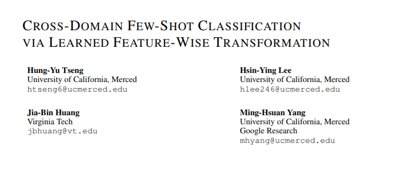 转载 | 最新必读的8篇「小样本学习（few-shot learning）」2020顶会论文和代码 - 知乎