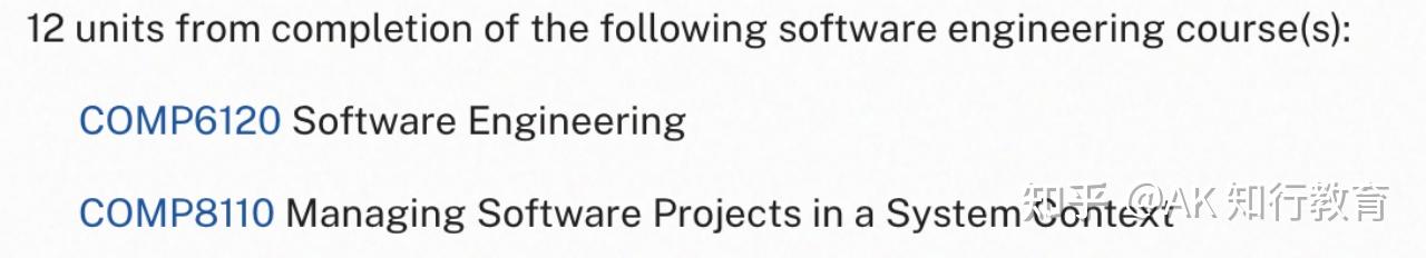 ANU Master of Computing 保姆级选课指南 - 知乎