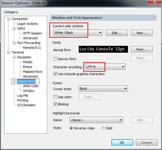 SecureCRT 配置 - Linux终端、颜色、透明效果 - 知乎