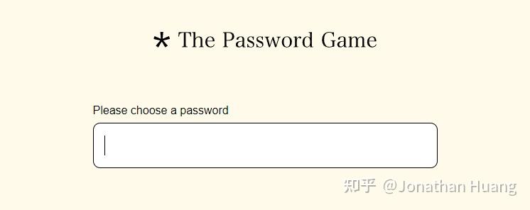 低血压圣手，程序员的逆天脑洞——The Password Game，介绍以及完全攻略 - 知乎