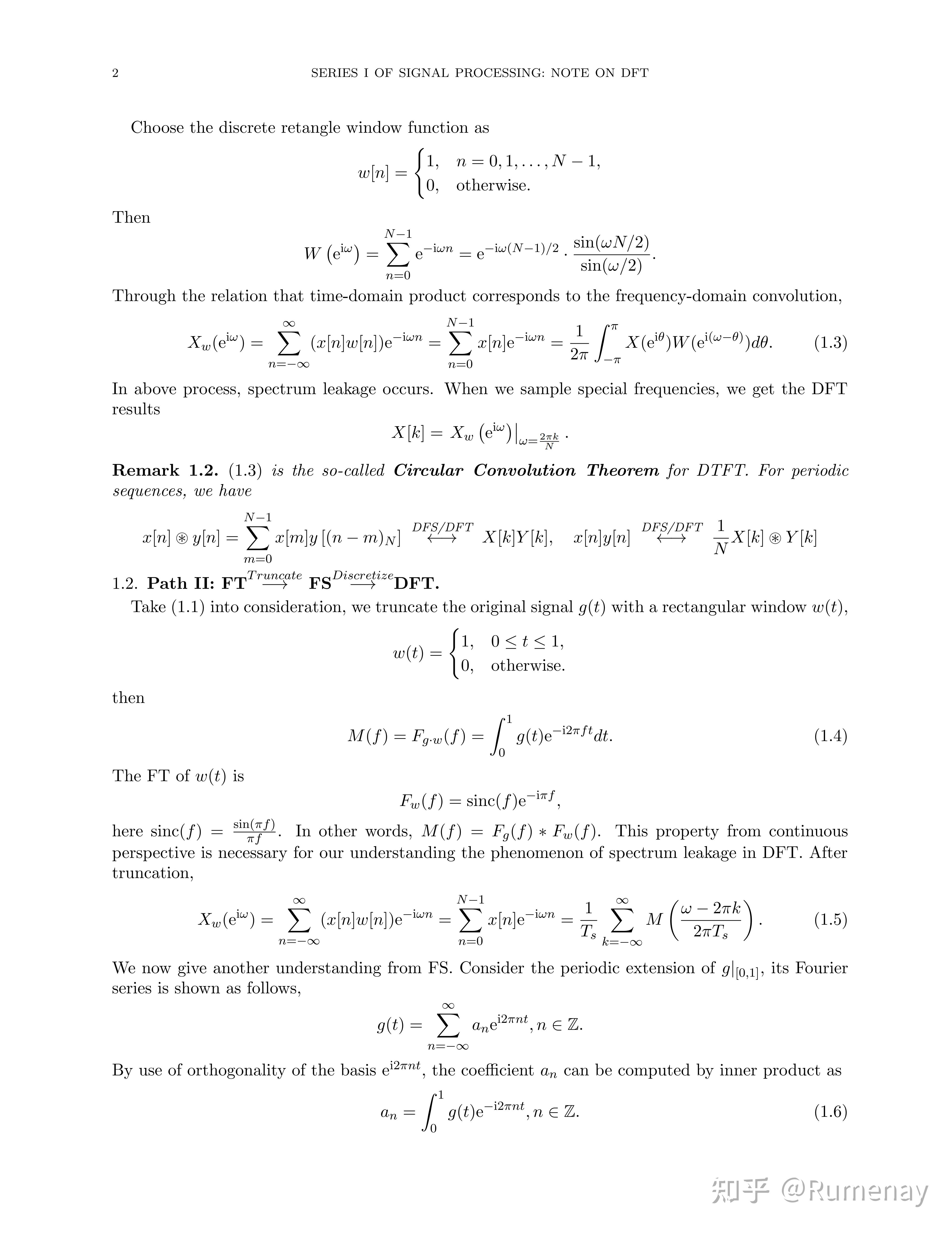 Note on DFT - 知乎