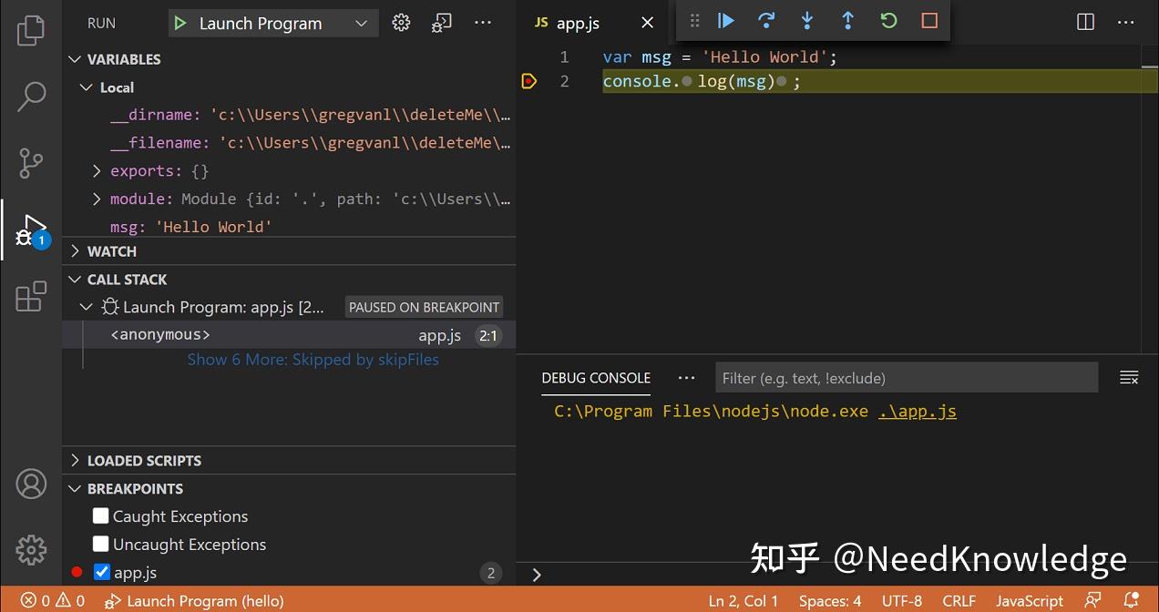 VS Code | Debugging - 知乎
