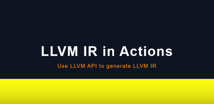 LLVM IR in Action:Structure - 知乎