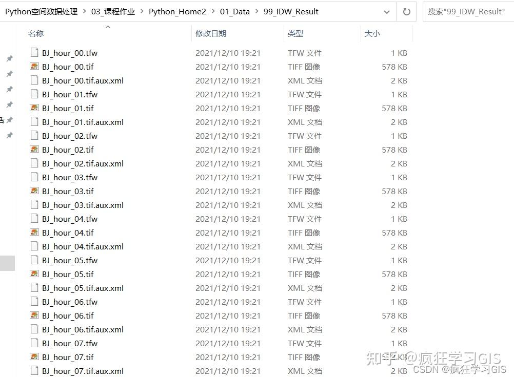 Python中ArcPy实现Excel时序数据读取与反距离加权IDW插值、批量掩膜 - 知乎
