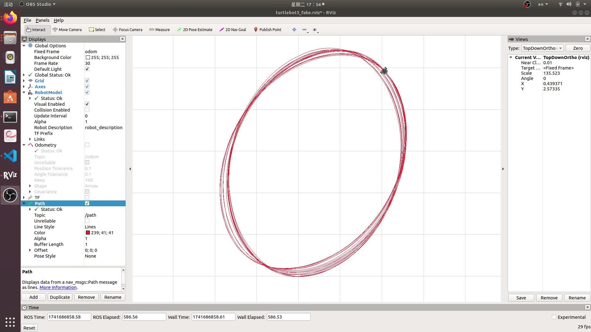 用Path话题显示机器人在RViz中运行的轨迹 - 知乎