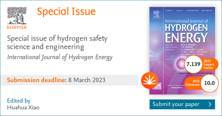 专题征稿｜International Journal of Hydrogen Energy：氢安全科学与工程 - 知乎