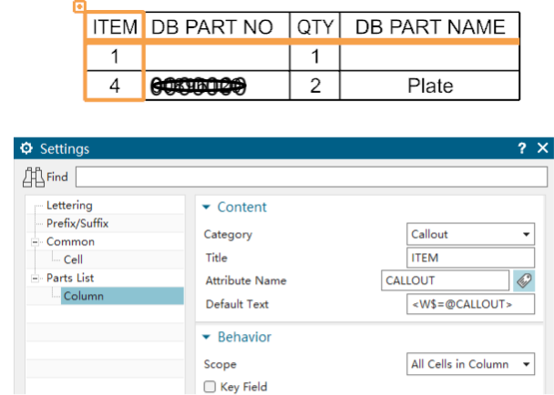 NX自定义Part list明细表及添加至Tab - 知乎