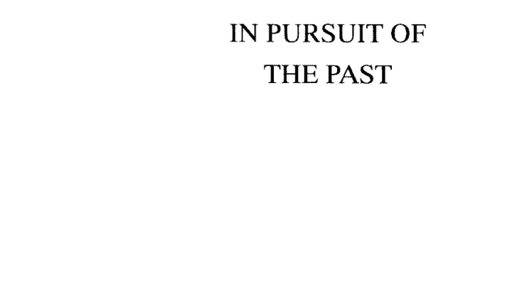 读书记录：In Pursuit of the Past - 知乎