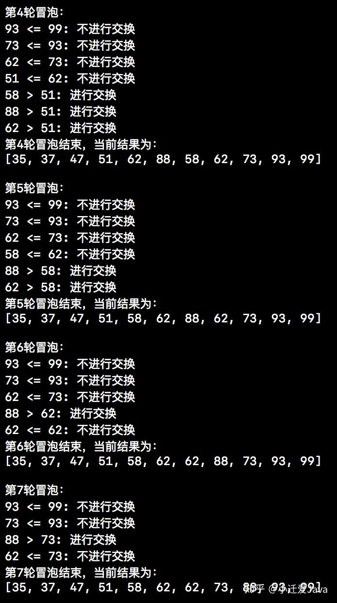 算法与数据结构:冒泡排序、插入排序、希尔排序、选择排序 知乎