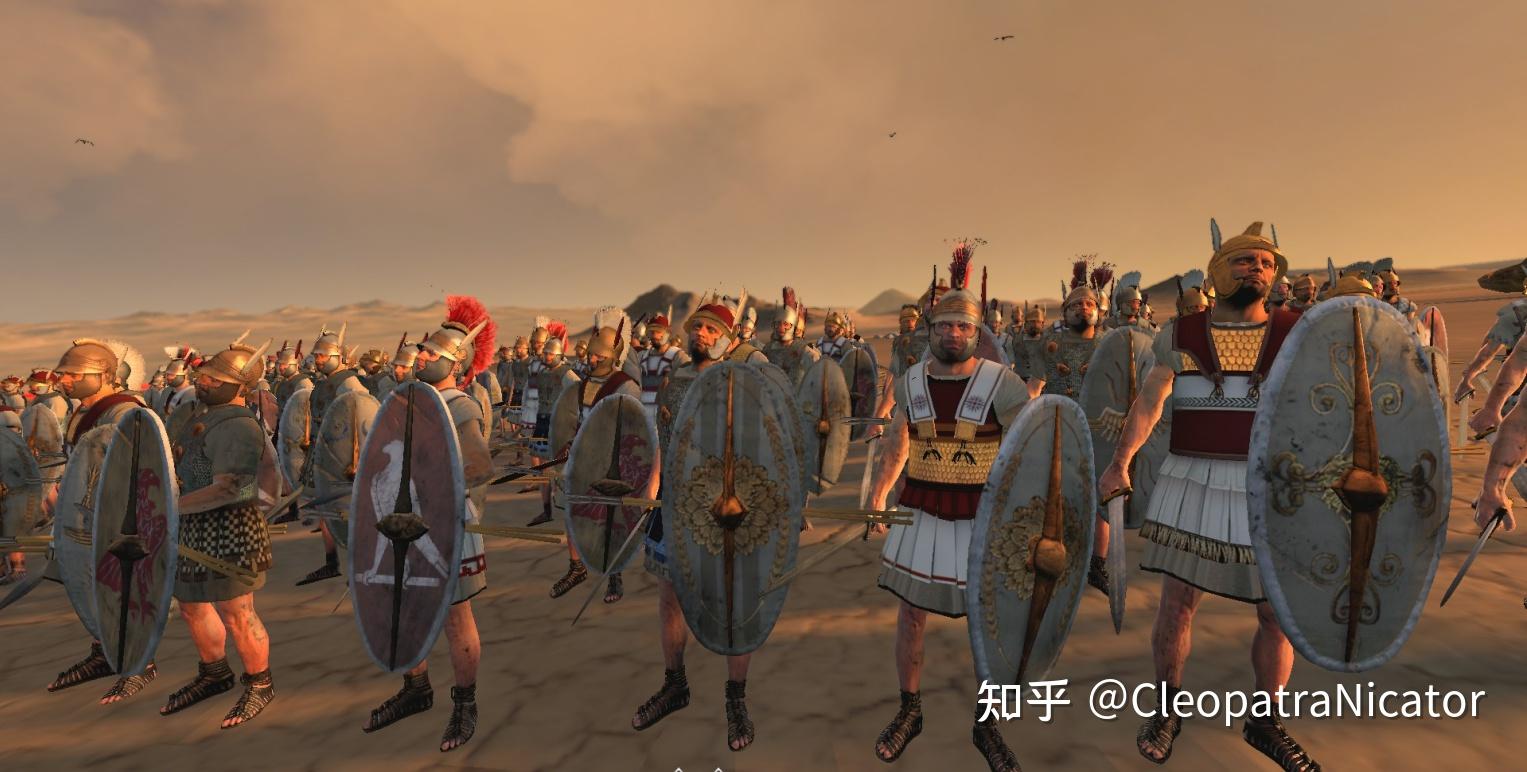 罗马2全战兵种介绍——披坚执锐，威风堂堂 托勒密皇家卫队 - 知乎