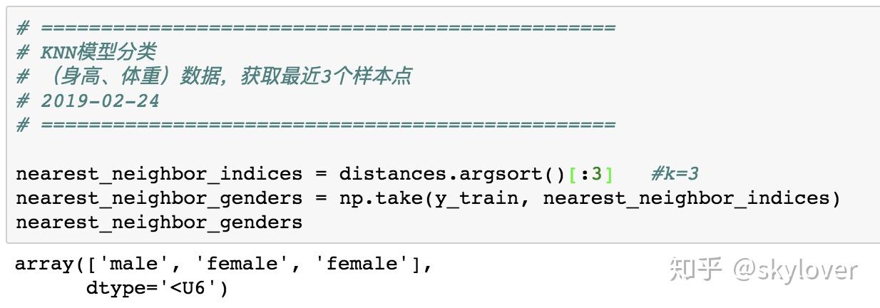 sklearn学习之KNN分类 - 知乎