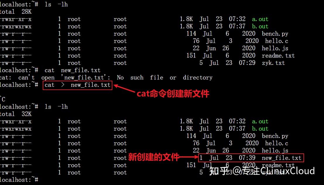 【Linux101-3】cat - 知乎