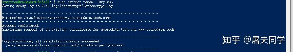 Certbot failed to authenticate some domains (authenticator: nginx) - 知乎