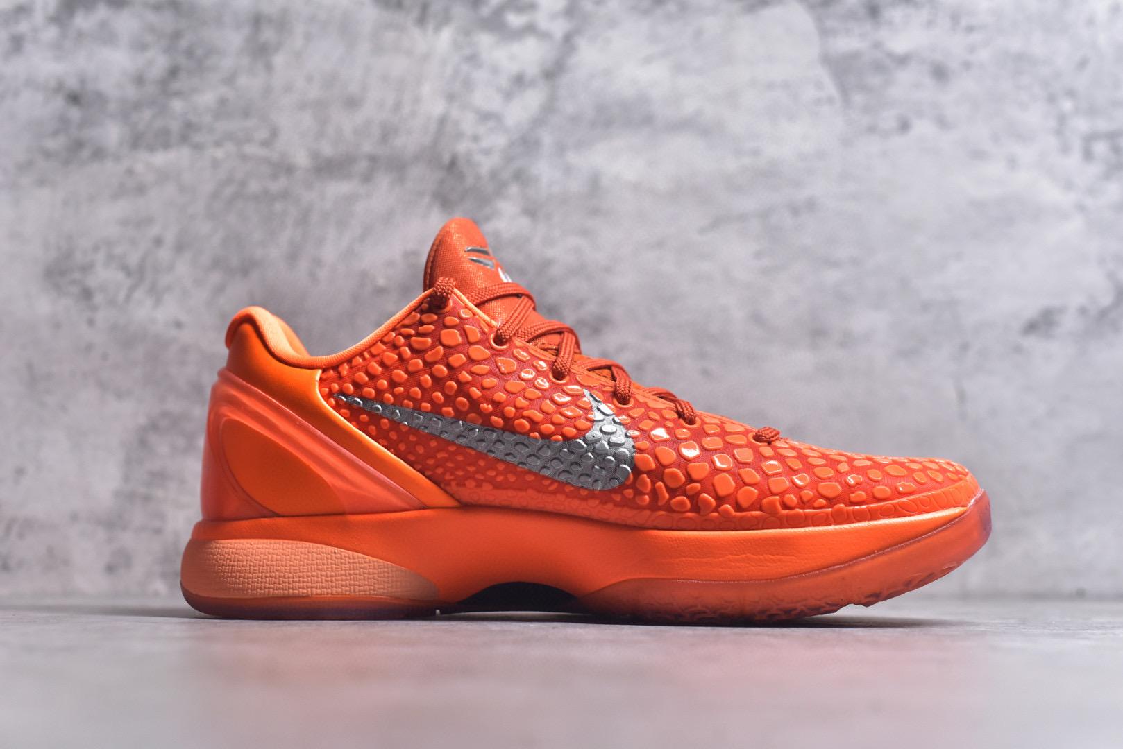 科比六代渐变暴力橙 Nike Zoom Kobe 6 Protro ZK6 Total Orange 蛇纹篮球鞋 - 知乎