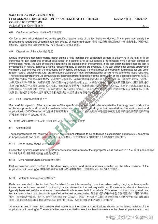 美系汽车连接器系统性能规范USCAR-2再更新，SAE/USCAR-2-9-2024中英文对照版 - 知乎