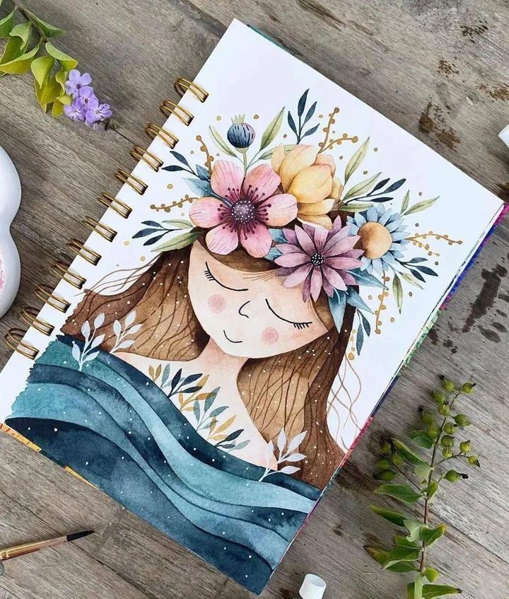 fernanda_watercolor画的花卉，美的不可方物，不知道你心动了吗？ - 知乎