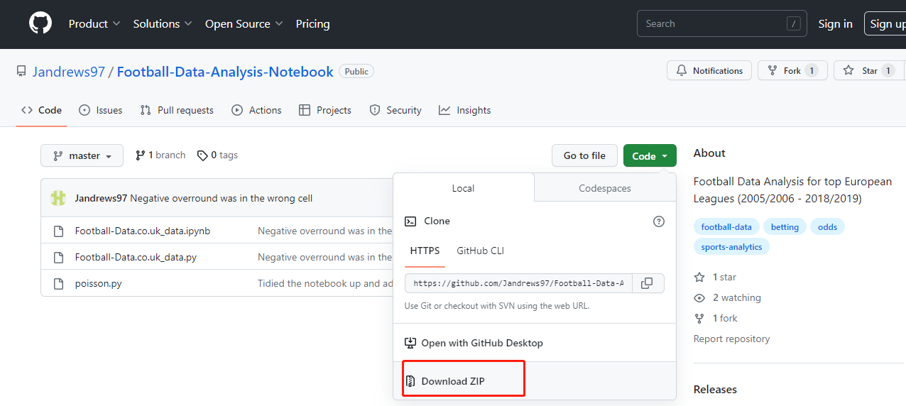 从GitHub上如何下载数据包 - 知乎