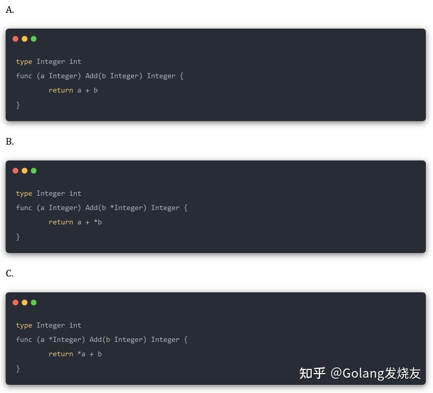 精选25道GO笔试选择题 - 知乎