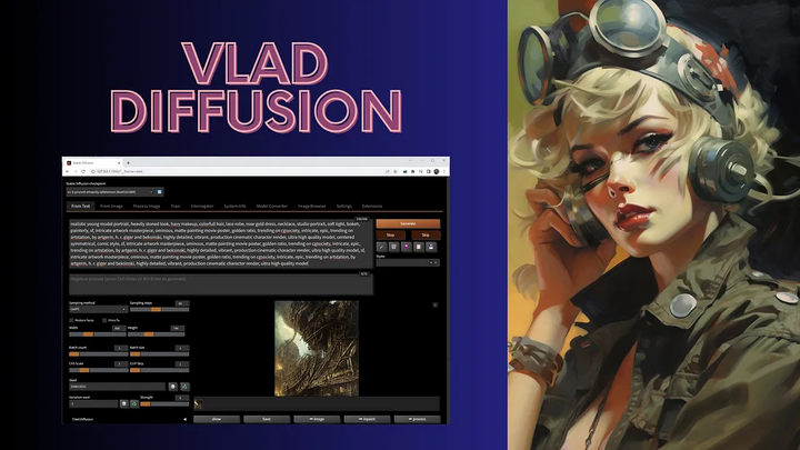 VLAD Diffusion，一个更好用且易于安装的Stable Diffusion Web UI - 知乎