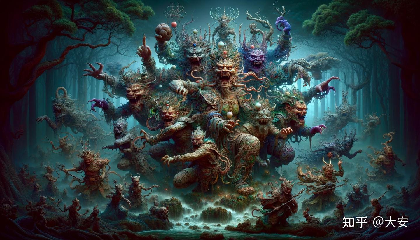 Chi (魑)、Mei (魅)、Wangliang (魍魉)|怪物恐惧症误入 - 知乎