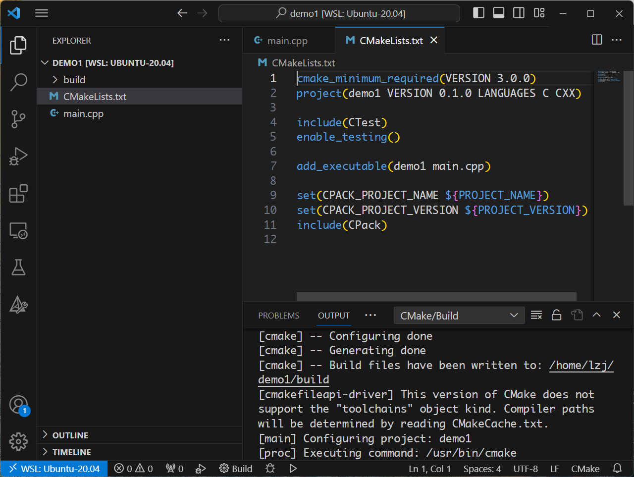 Windows+WSL+CMake+VSCode: 个人认为运行调试C++小项目的最佳配置 - 知乎