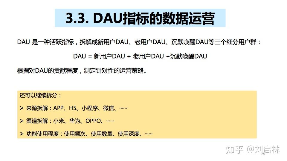 日活（DAU）的原理、方法论和应用 - 知乎