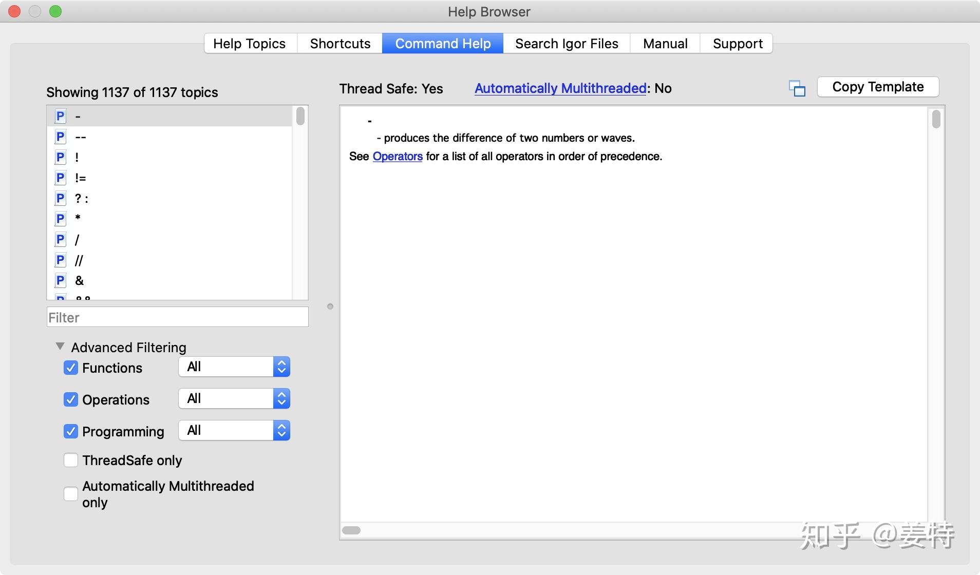 Igor Pro学习资料总结 - 知乎
