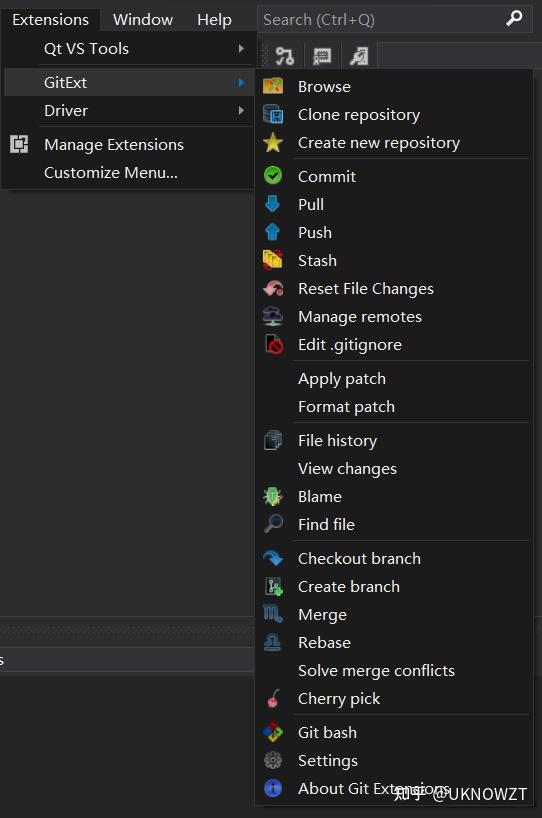 Git Extensions安装与使用 - 知乎