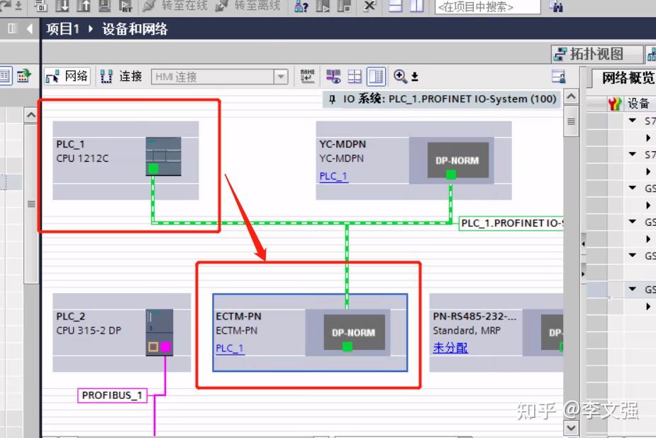 EtherCAT转PROFINET网关把西门子与汇川GL10伺服器连接 - 知乎