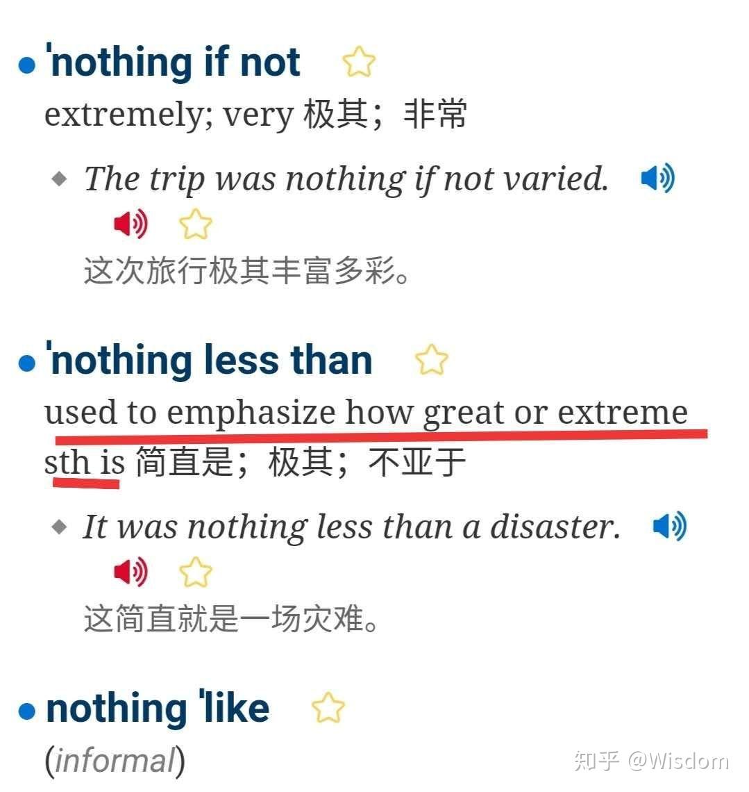 I expect nothing less than her.究竟是什么意思呢？ - 知乎