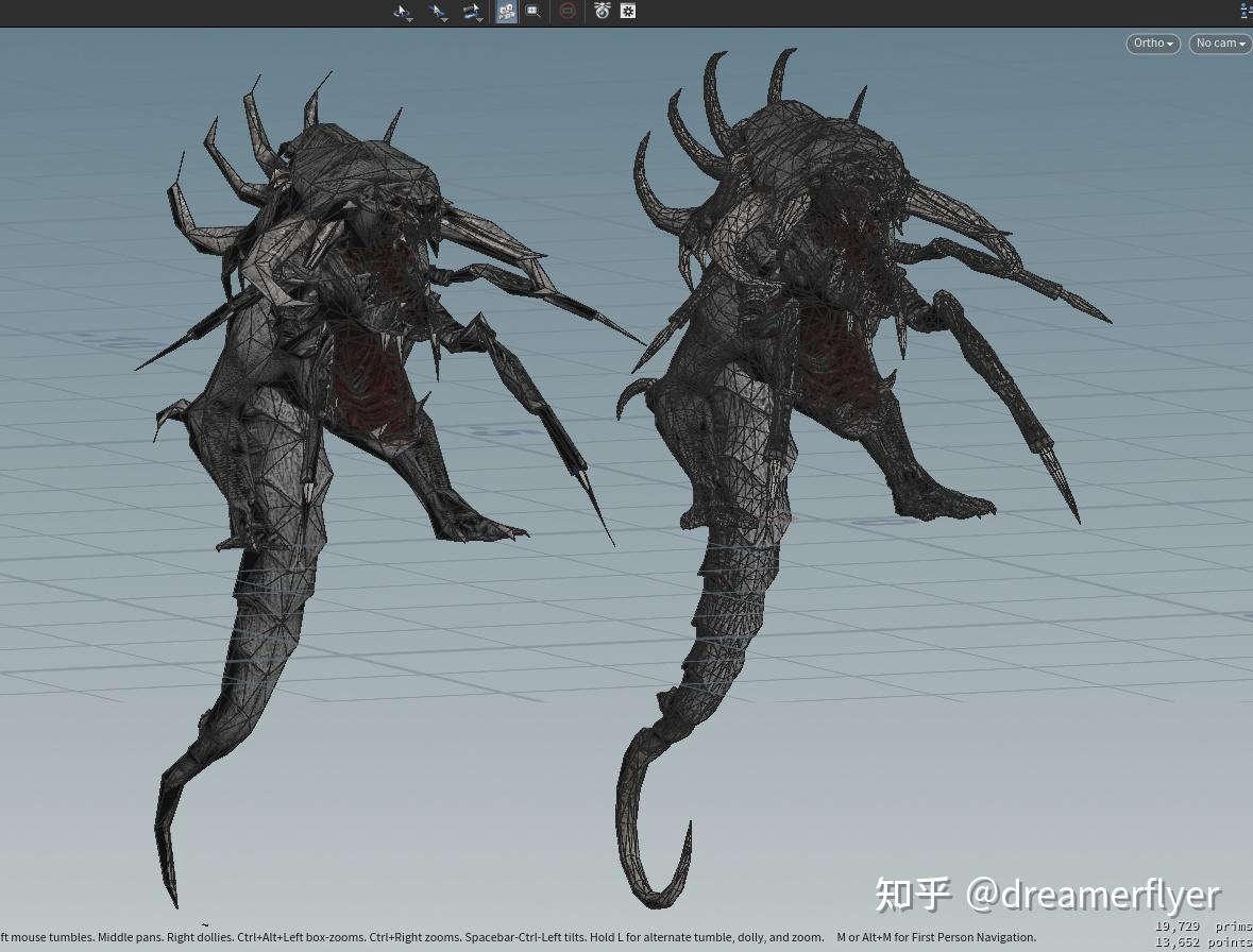 【技术美术】【Houdini 工具】Houdini polyReduce Node 高模自动减面和蒙皮属性传递 - 知乎