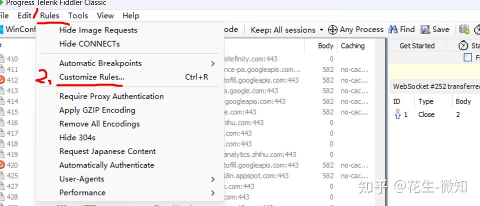 记录windows 下使用Fiddler Classic 抓取Android app 中的WebSocket 数据包 - 知乎