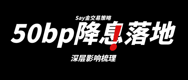 50bp降息落地，黄金还能看涨吗？ - 知乎