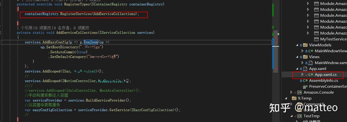 wpf中使用Prism.DryIoc容器注册IServiceCollection容器下发服务 - 知乎