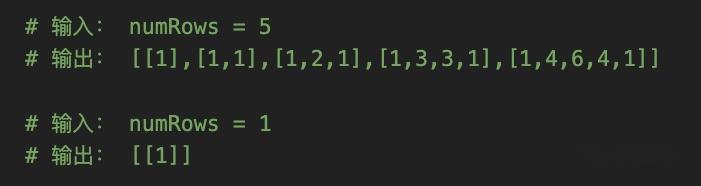 LeetCode 118 - 杨辉三角 [DP](Python3|Go) Pascal's Triangle - 知乎