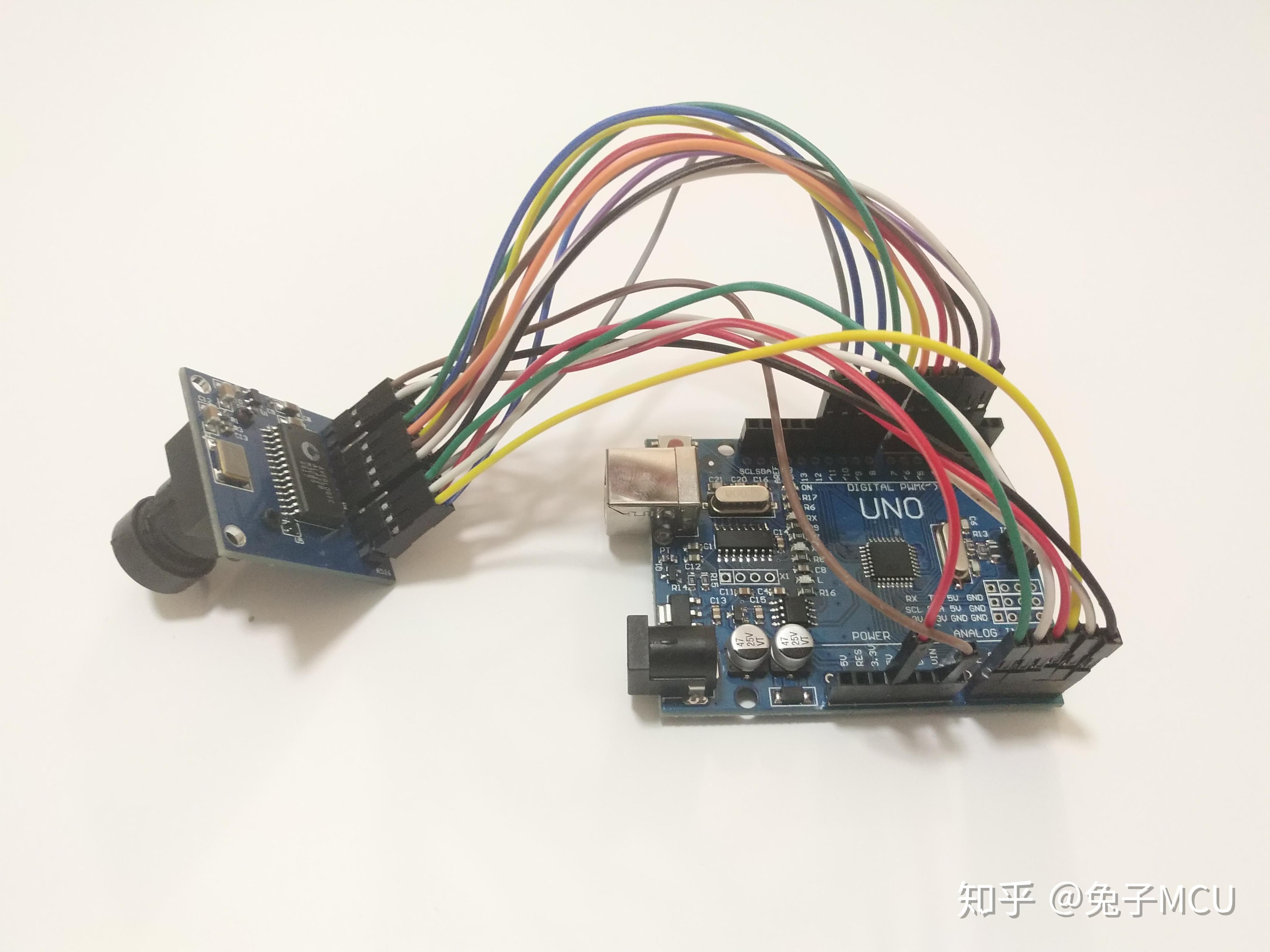 Arduino极限操作 摄像头OV7670拍照 - 知乎