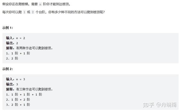 算法第三十四题：爬楼梯，动态规划，leetcode编号70，难度简单，动态规划题 知乎