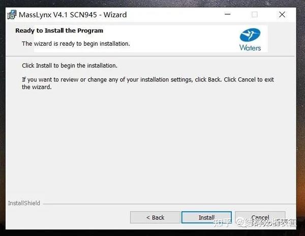 waters质谱软件masslynx安装教程 - 知乎