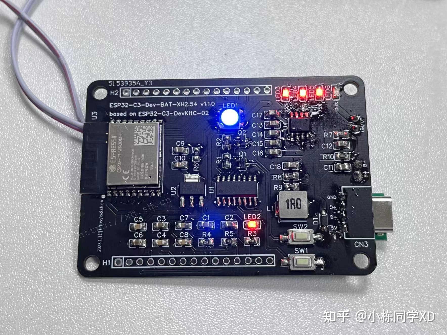 基于立创eda如此顺畅(第二篇)整出一块带有充放电的 Esp32 C3 开发板 知乎