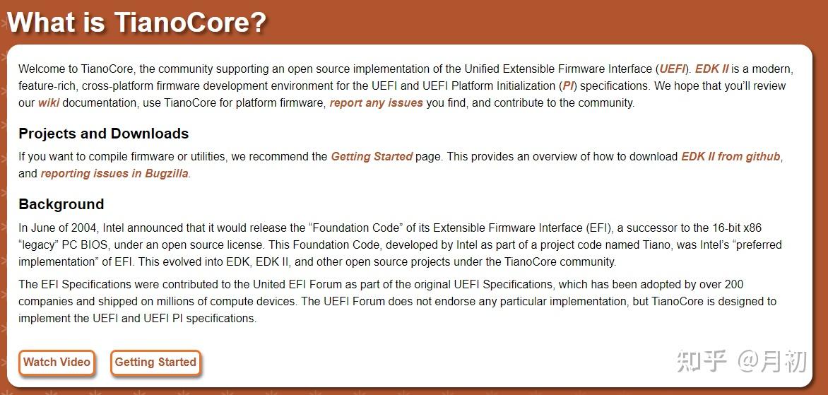 【EDK II】作为UEFI的实现，EDK II 的架构是什么样？ - 知乎