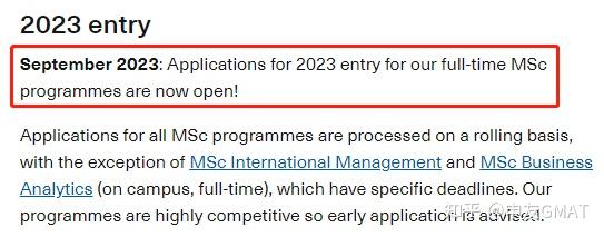 23Fall必看！英国大学2023年申请开放时间汇总 - 知乎