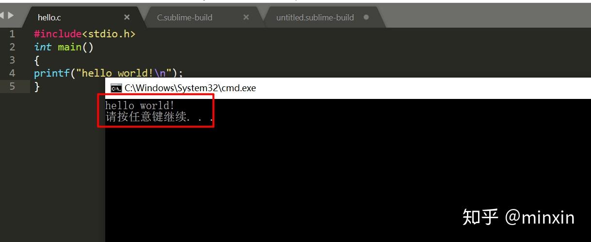 如何在Sublime Text 3中编译运行C程序 - 知乎