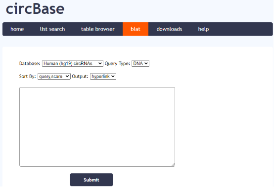 circBase 数据库：专注研究环状RNA - 知乎
