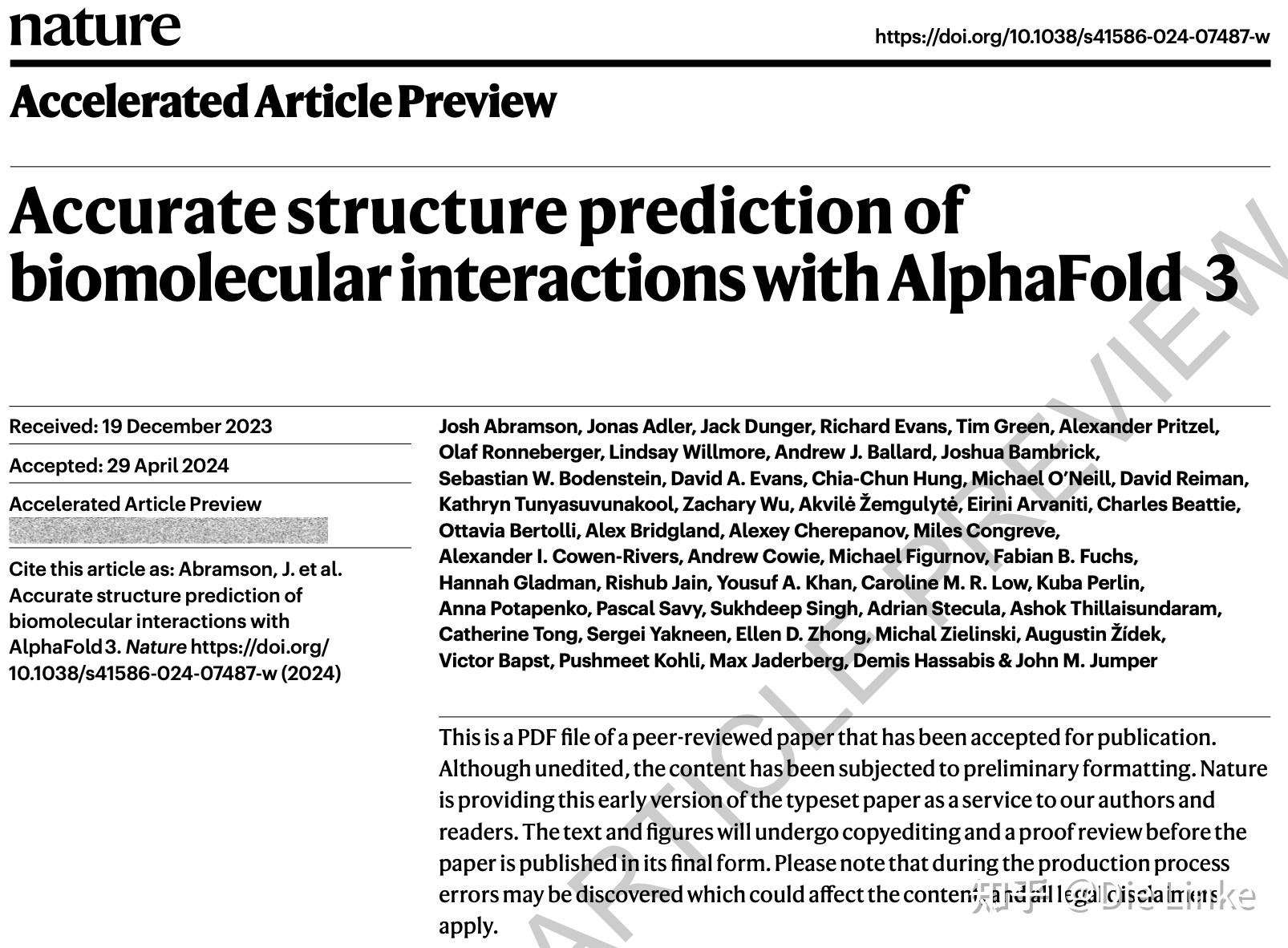 AlphaFold3使用、原理、局限的解析 - 知乎