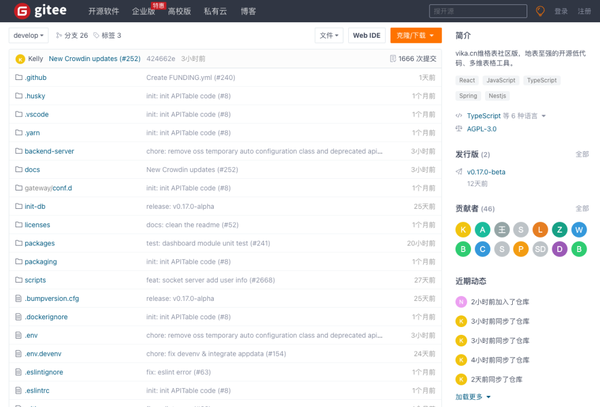 vika维格表将 70 万行代码开源了 - 知乎