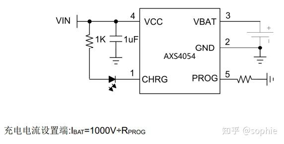 常用于单节锂电池充电管理芯片资料:AXS4054 - 知乎