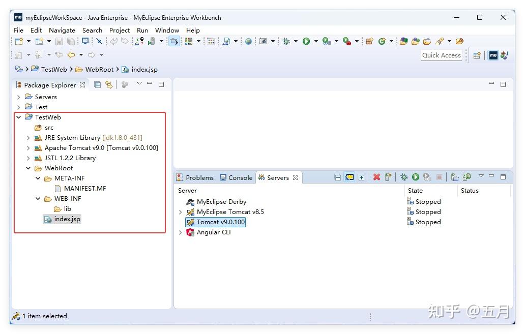 Java Web开发, myeclipse配置本地的tomcat、部署项目、启动项目、超详细小白保姆级教程 - 知乎